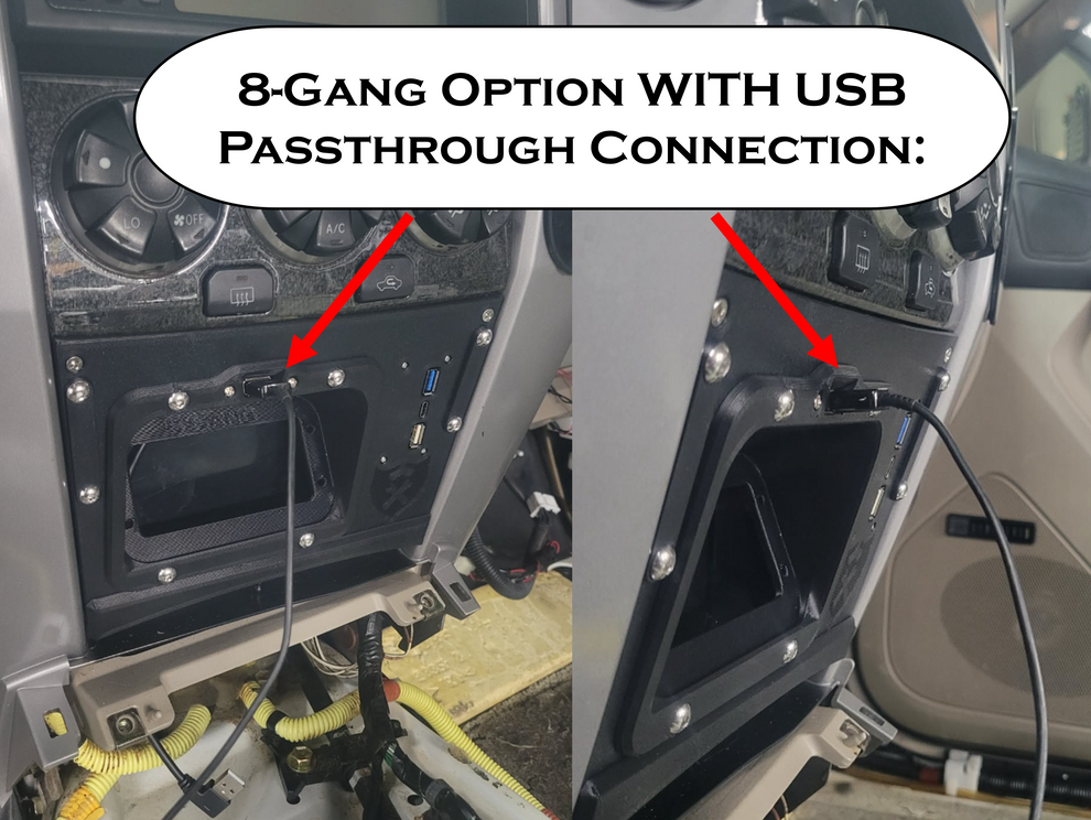 Modular Mount Panel for 4th Gen 4Runner Center Dash Panel (2003-2009 ...